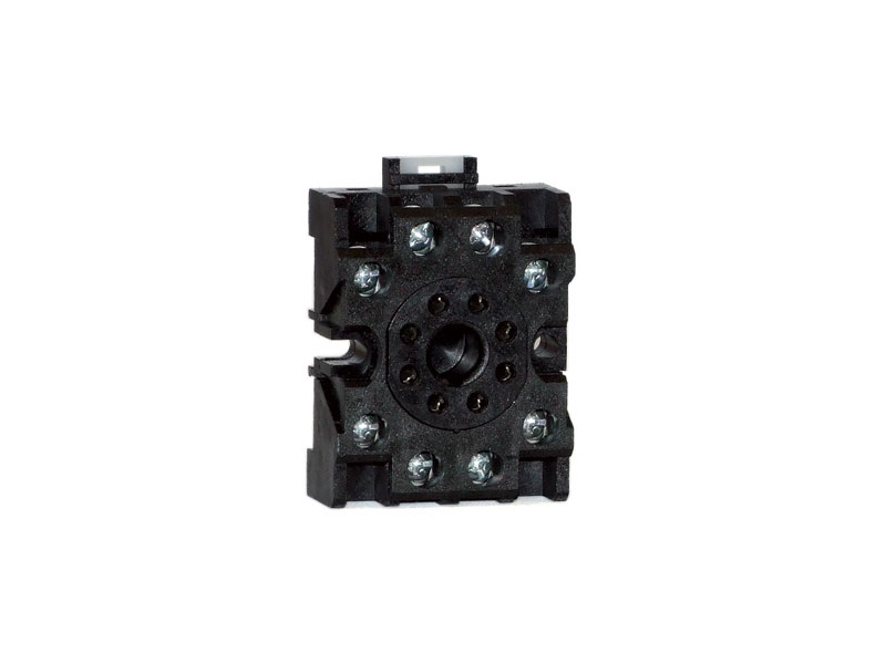 Relay Base 8 Pin Surface/Din rail Mount.