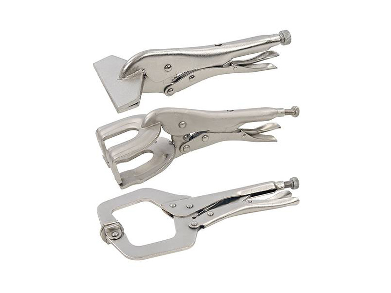 Silverline Welding Clamp 3 Piece Set