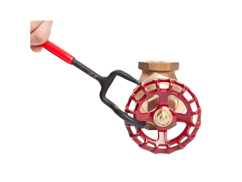 7" Style 2 Forged Valve Wheel Key from IBHS Ltd