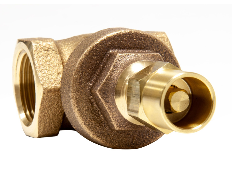 3/4" BSP Bronze Gate Valve PN20 C/W Lock Shield