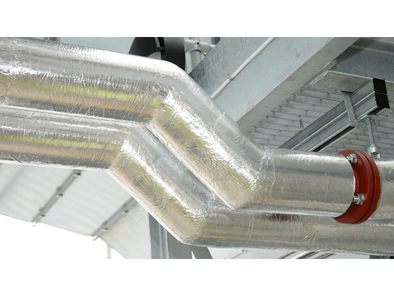 70mm ID - 30mm Thick Foil Faced Pipe Section 1.2M Box Qty 9