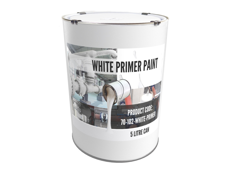 Pipe Identification Paint White Primer 5ltrs
