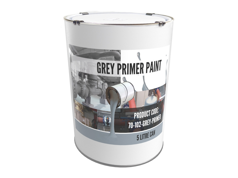 Pipe Identification Paint Grey Primer 5ltrs