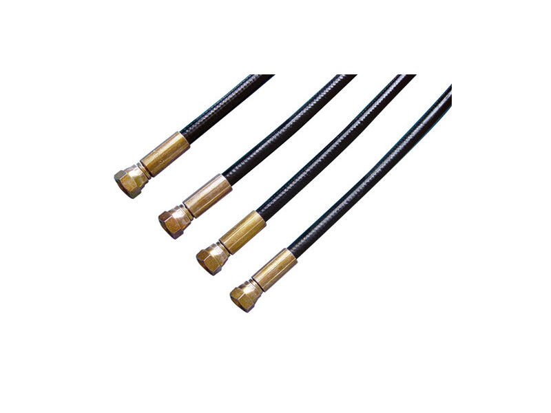 Long Life Oil Line 1/4"STR Female x 1/4" STR Female 600mm from IBHS Ltd