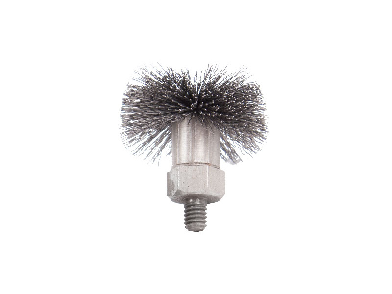 2 1/2" Dia. Standard Turks Head Brush 5/16" Whit Male Con.
