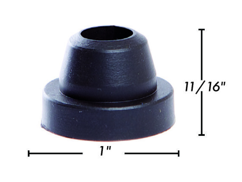 Rubber Gauge Glass Cone 1/2" Shaw Wallico No.3