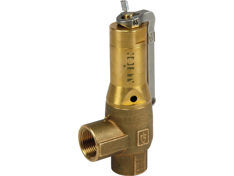 1/2" BSPP Fig 642 Gunmetal Safety Valve Pre-Set To 13 Bar from IBHS Ltd