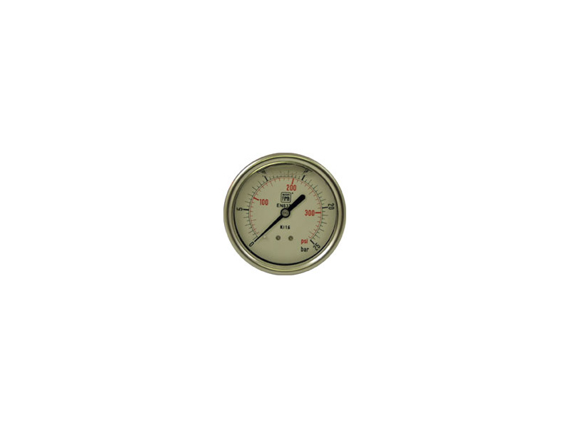 2 1/2"Oil Fill lPress Gauge 0-28 Bar 1/4" BSP Back Conn.