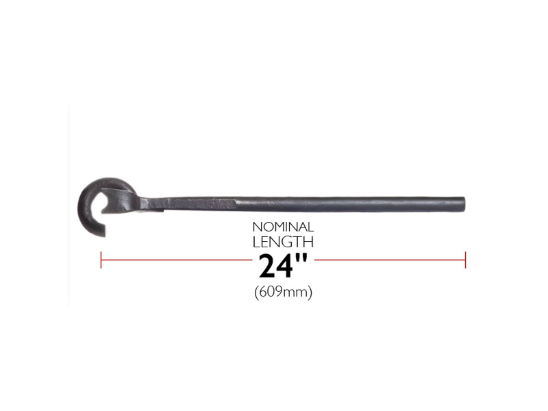 24" Drop Forged One Piece Steel Valve Wheel Key from IBHS Ltd