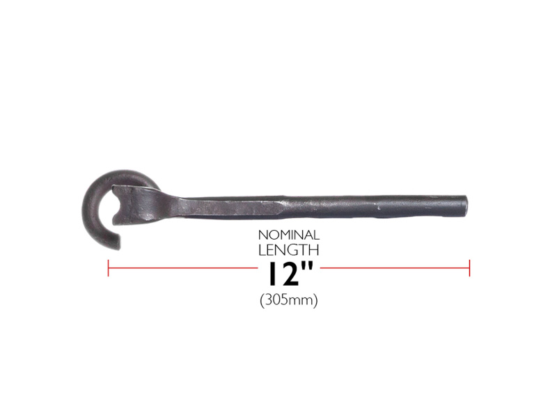 12" Drop Forged One Piece Steel Valve Wheel Key from IBHS Ltd