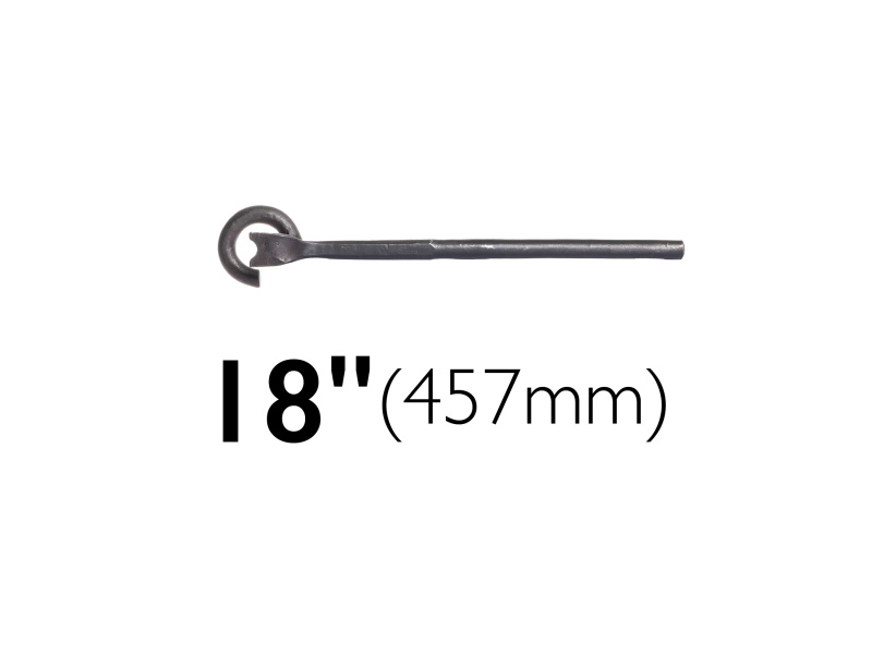 18" Drop Forged One Piece Steel Valve Wheel Key from IBHS Ltd
