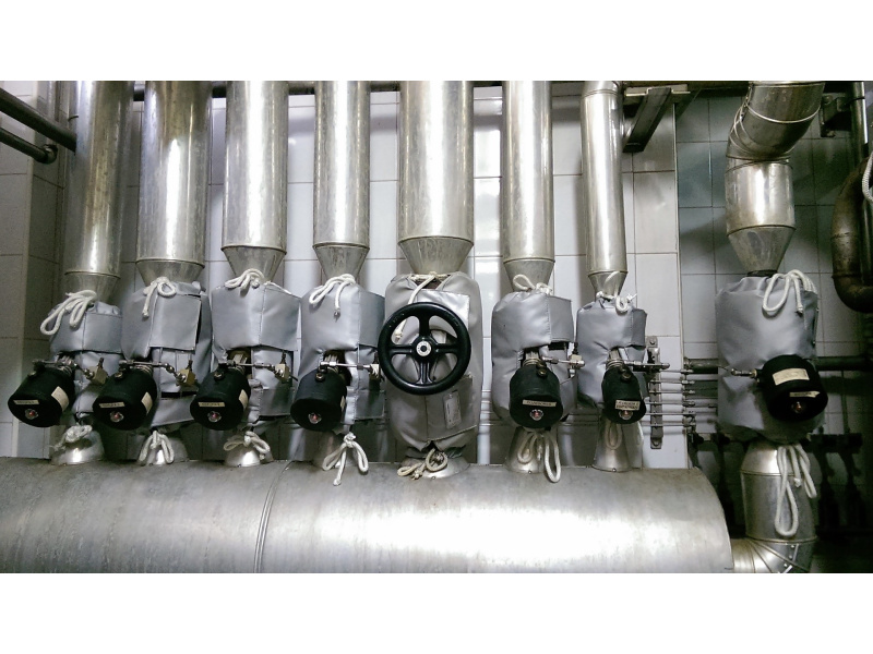 3" Straight Pattern Valve Jacket