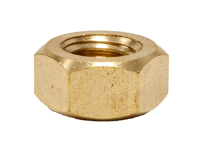 M12 Brass Full Nut