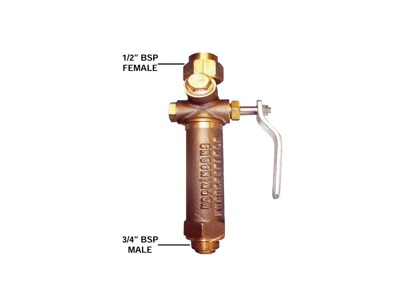 Pillar Syphon Fig.M4193 1/2" Female x 3/4" Male ** POA