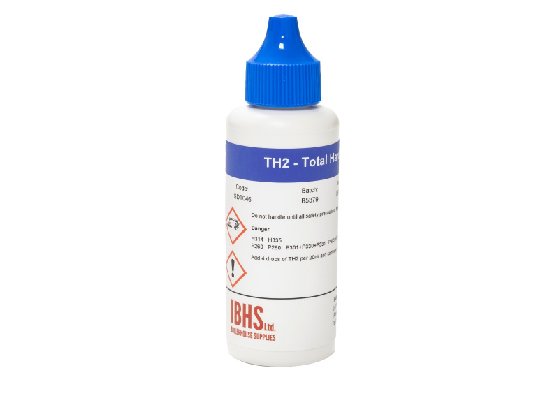 TH2 Total Hardness Buffer 65ml refill from IBHS Ltd
