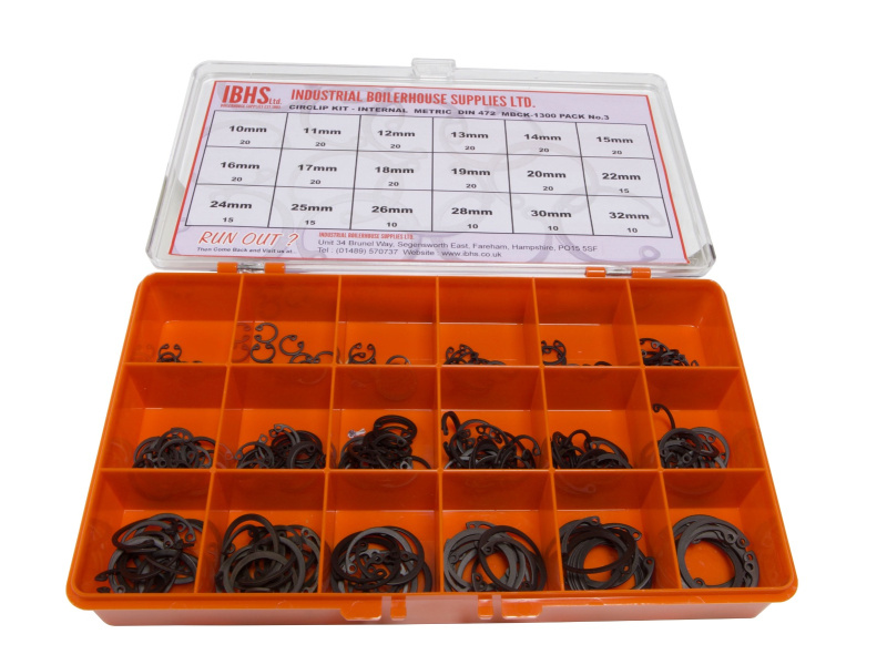 Internal Circlip Kit 305 PCE - Metric