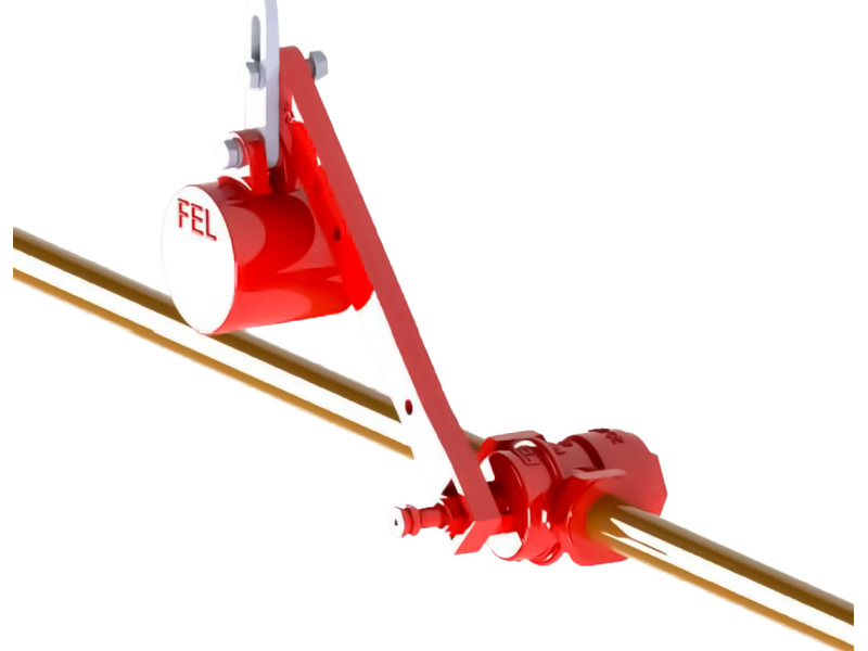 1" BSP FEL Free Fall Oil Fire Valve Kit