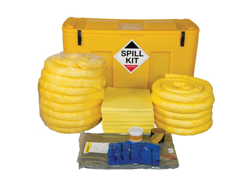 Chemical Spill Kit - Mobile Locker - Absorbs 250L from IBHS Ltd