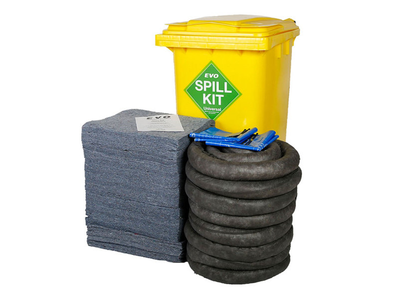 Fentex Universal Spill Kit Wheelie Bin 240L from IBHS