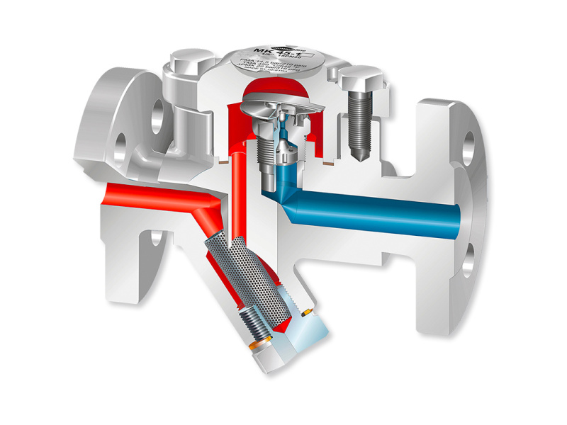MK45 Thermostatic Steam Trap 15mm Flanged PN40 from IBHS Ltd