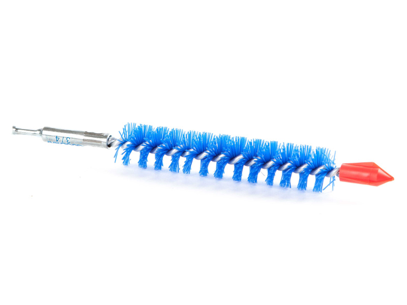 Goodway 3/4" Dia Nylon Tube Brush with Quick Connect Fitting from IBHS Ltd