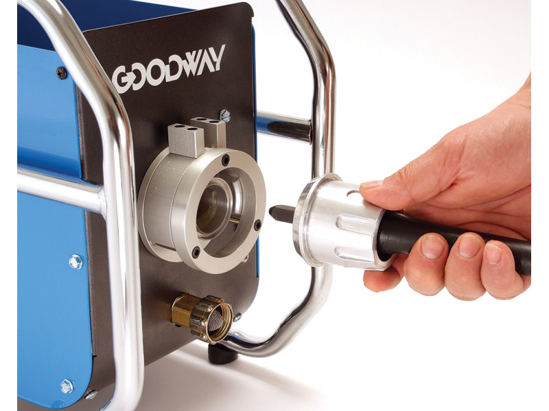Goodway RAM Pro Tube Cleaner from Industrial Boilerhouse Supplies Ltd