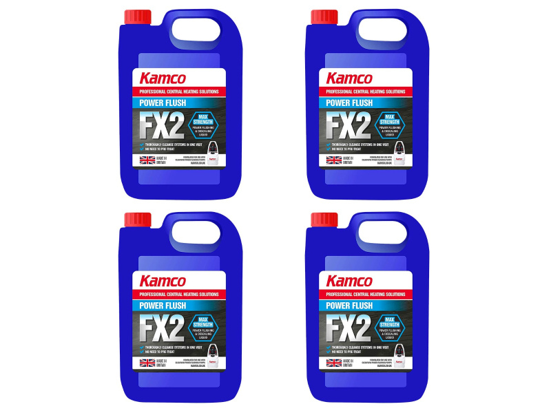 Kamco FX2 Power Flushing Liquid Carton OF 4 x 5L | IBHS Ltd