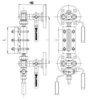 Klinger Reflex Level Gauge Section To Suit 18" Centres from IBHS Ltd