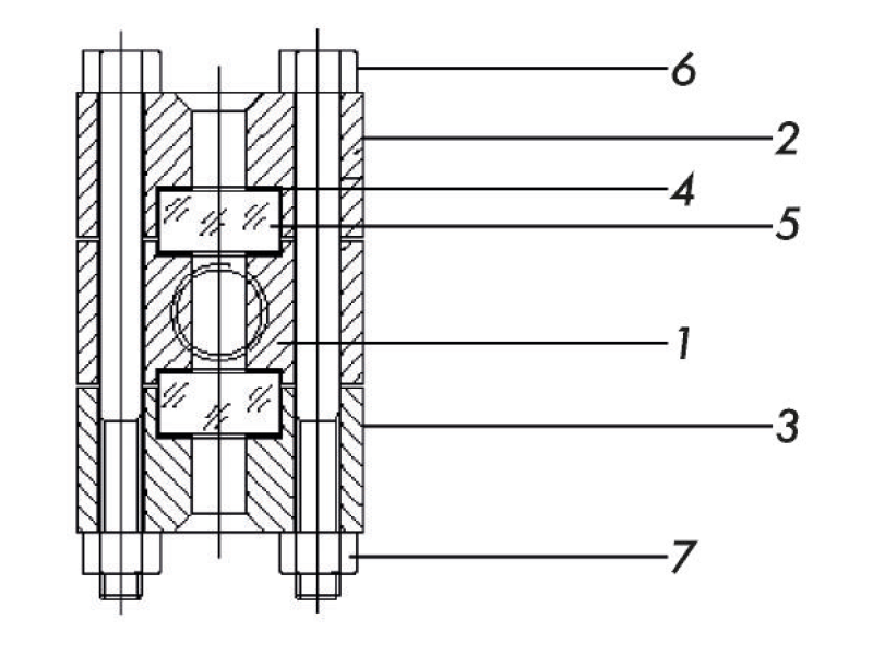 Transparent Level Gauge Section To Suit 14" Centres