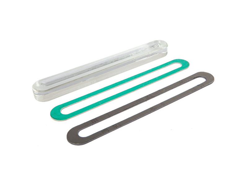 B7 Reflex Glass Prism 280mm x 34mm x 17.5mm C/W Gaskets