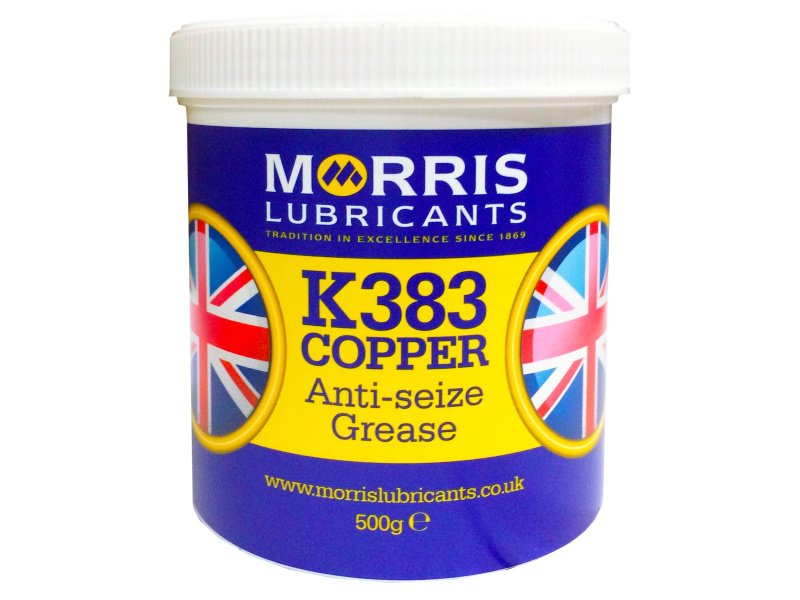 Morris Lubricants K383 Anti-Seize Grease from Heritage Steam Supplies