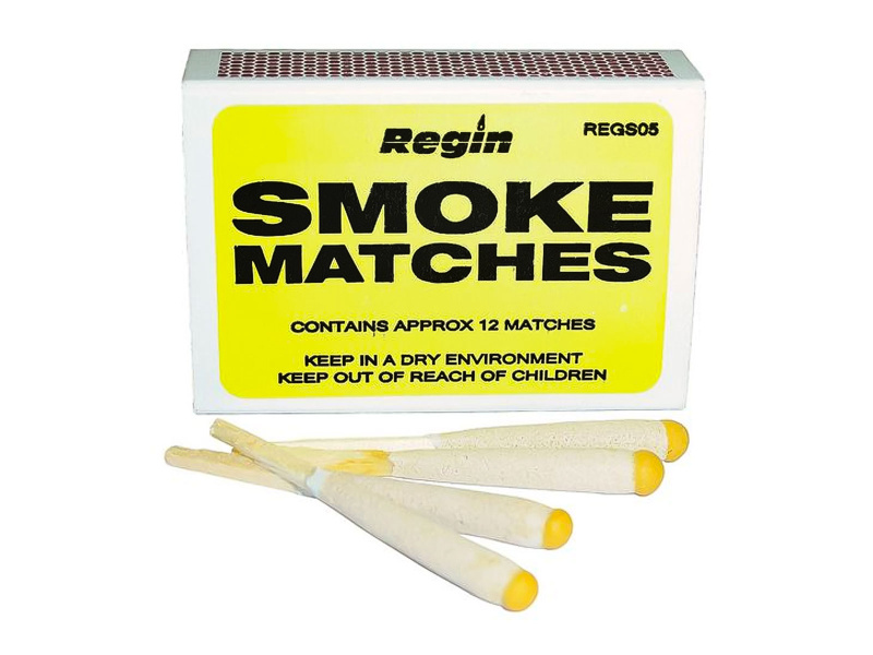 Box of 12 Regin Smoke Matches from IBHS Ltd