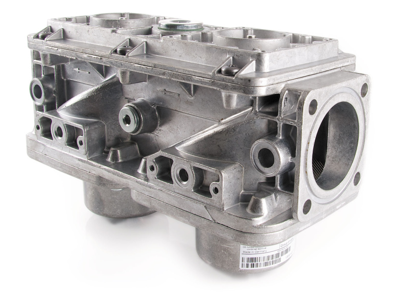 6" Flanged VGD40.150 Double Gas Valve