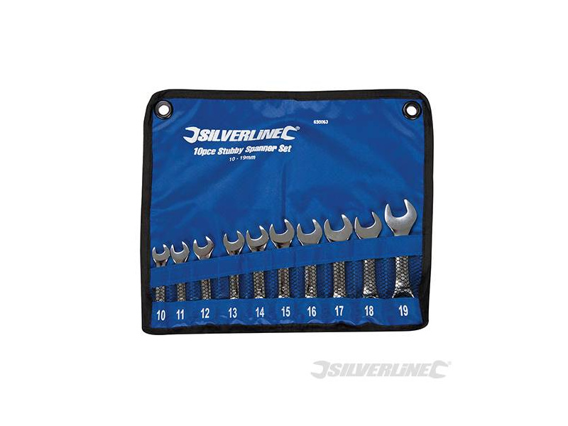 Stubby Spanner 10 Piece Set from Industrial Boilerhouse Supplies Ltd.