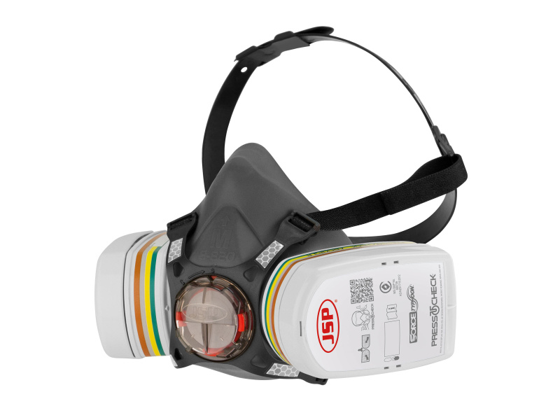 Half Mask Face Respirator (M) c/w ABEK1P3 Filter Cartridges