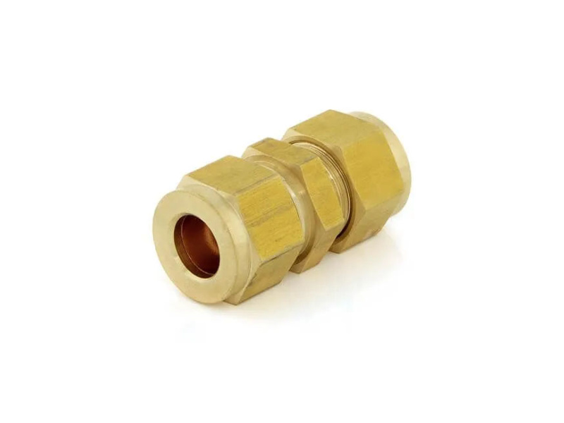 Compression Straight Coupler - 1/4 To BS 2051-2