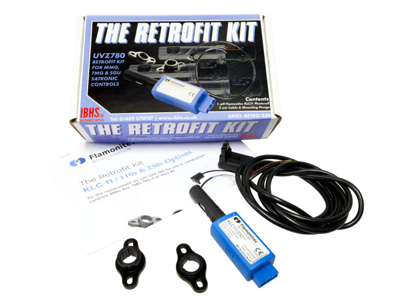 UVZ780 Retrofit Kit for MMG, TMG & SGU 230v Satronic Controls