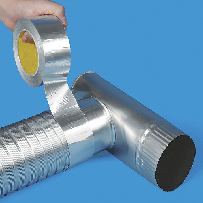 Aluminium Foil Adhesive Tape 50mm x 50mtrs Roll from IBHS