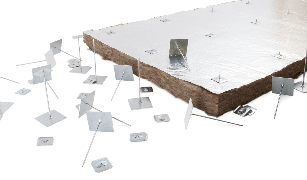 Insulation Hangers "Stick Pins" 62mm Long Pk25