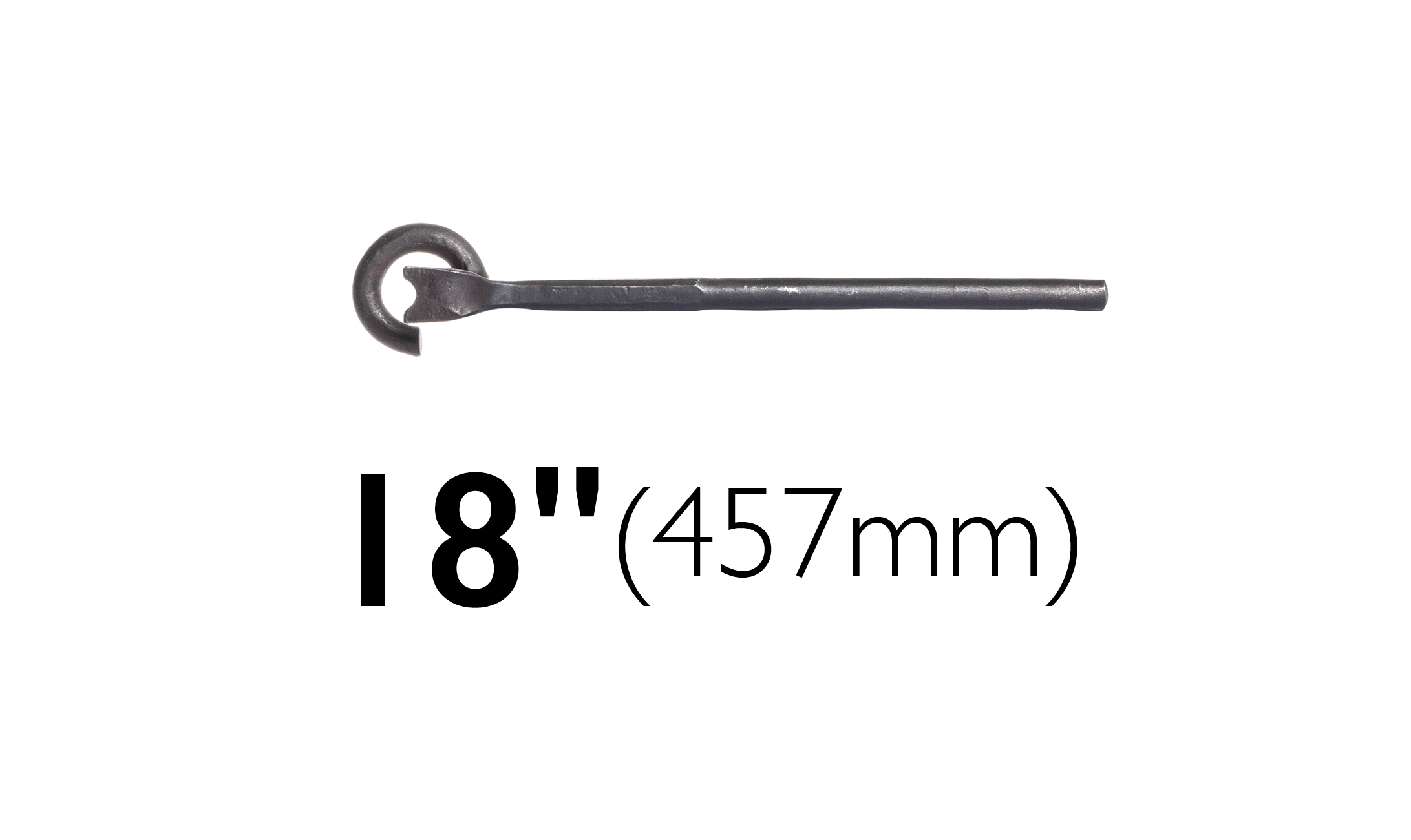 18" Drop Forged One Piece Steel Valve Wheel Key from IBHS Ltd