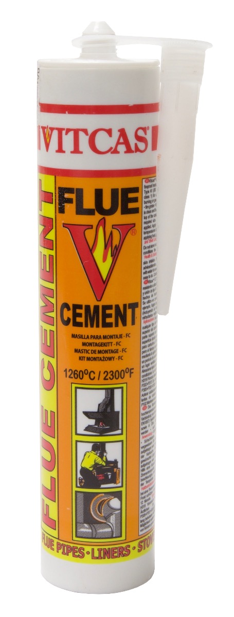 Premium Flue Cement Cartridge 310ml 1,250'c