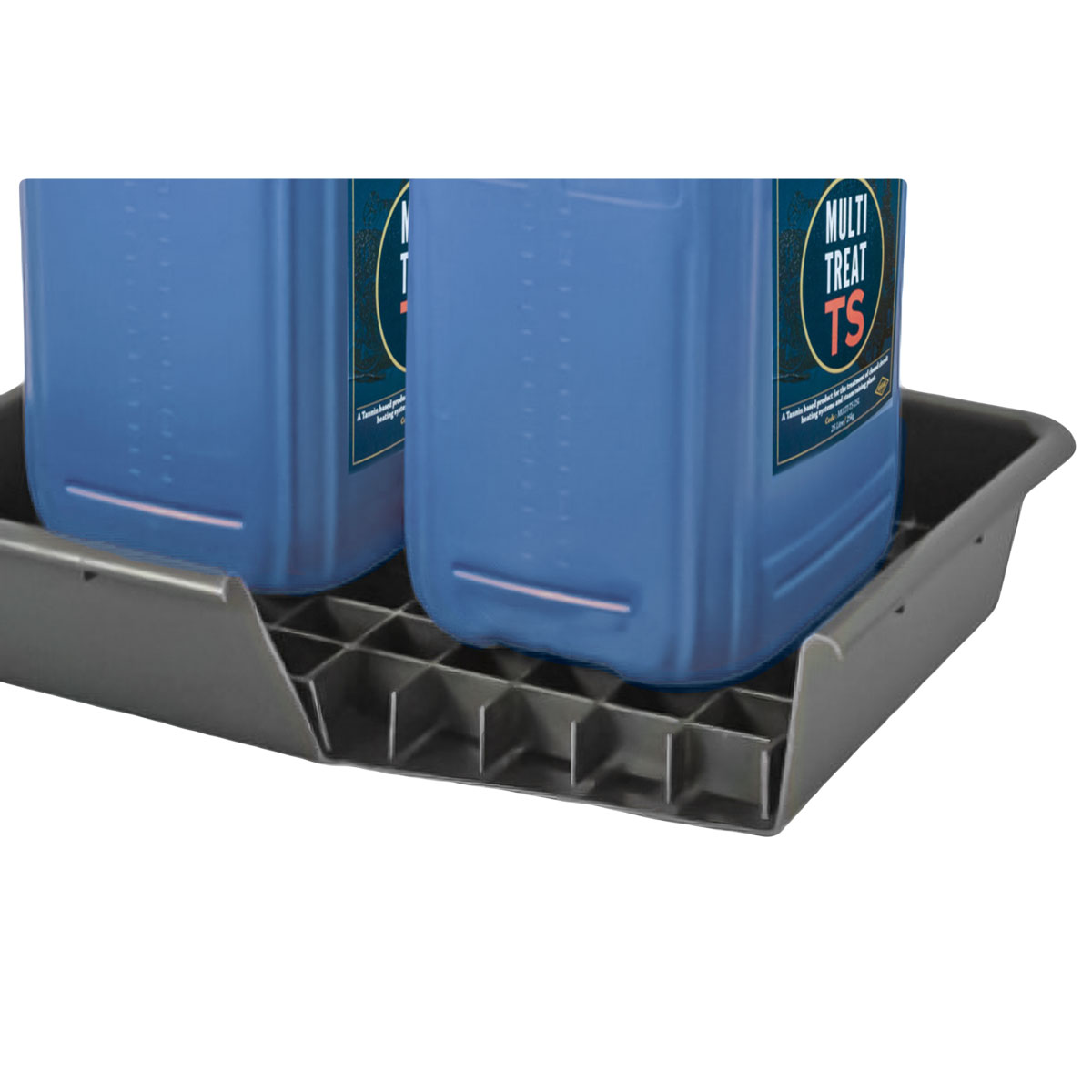 2 x 25L Drum Tray With Removeable Base Grid
