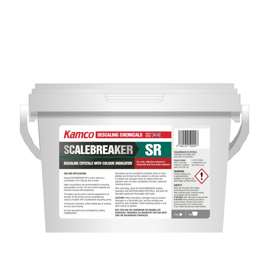 Kamco Scalebreaker SR Descaling Crystals 15KG | IBHS Ltd