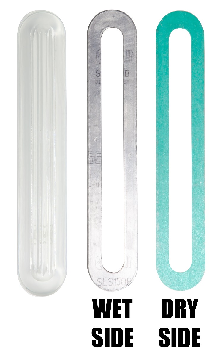 B2 Reflex Glass Prism 140mm x 34mm x 17.5mm C/W Gaskets