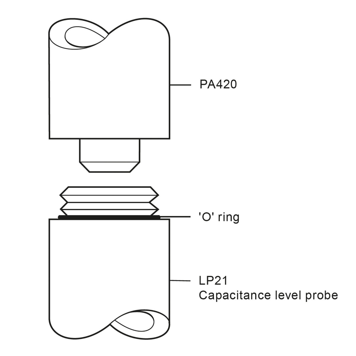 Spirax LP21 Level Probe with 1050mm Long Tip from IBHS Ltd