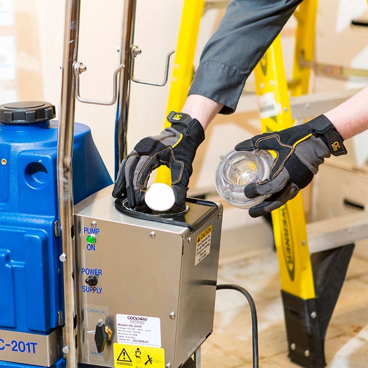 Goodway CC-201T Coil Cleaner Kit | IBHS Ltd